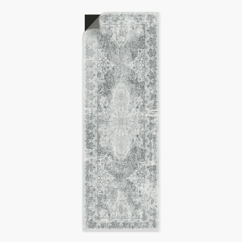 Boutique Revival Cloudy Grey Washable Rug – MerciRugs