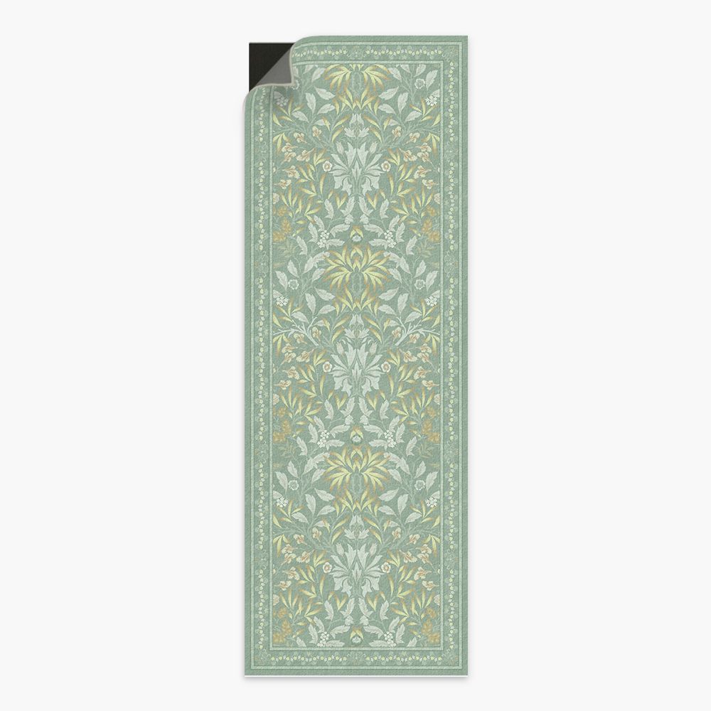Mythic Botany Sage Green Washable Rug – MerciRugs