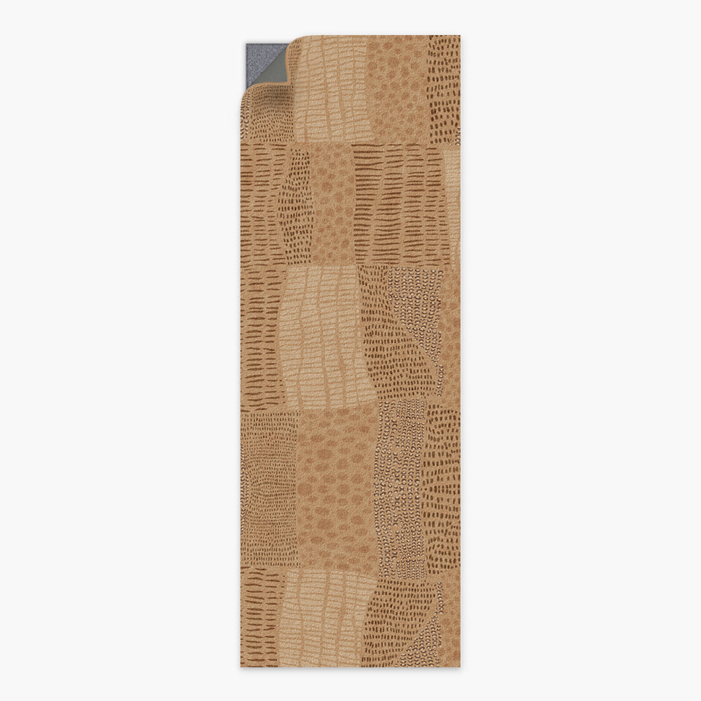 Pebble Path Warm Brown Washable Rug – MerciRugs