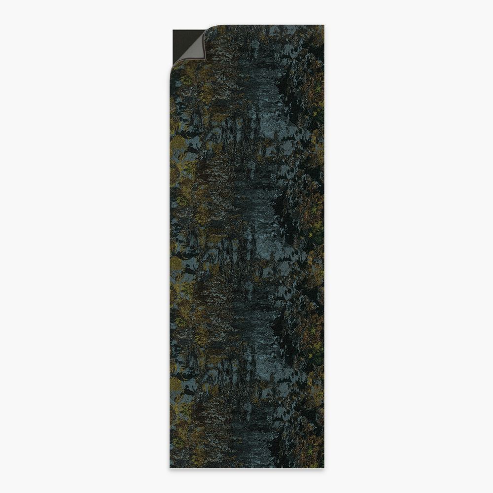 Silent Grove Dark Cyan Washable Rug – MerciRugs
